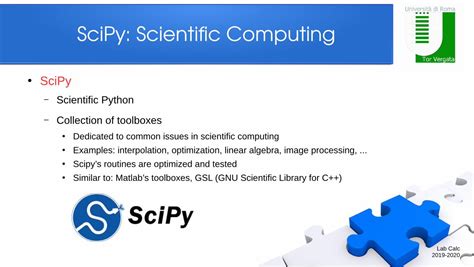 Pdf Scipy Scientific Computingspeleers Teaching Labcalc Slides