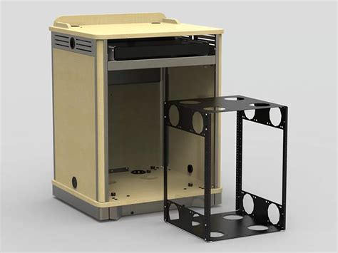 Link Lectern Media Manager Series Fixed Height Lecterns Spectrum