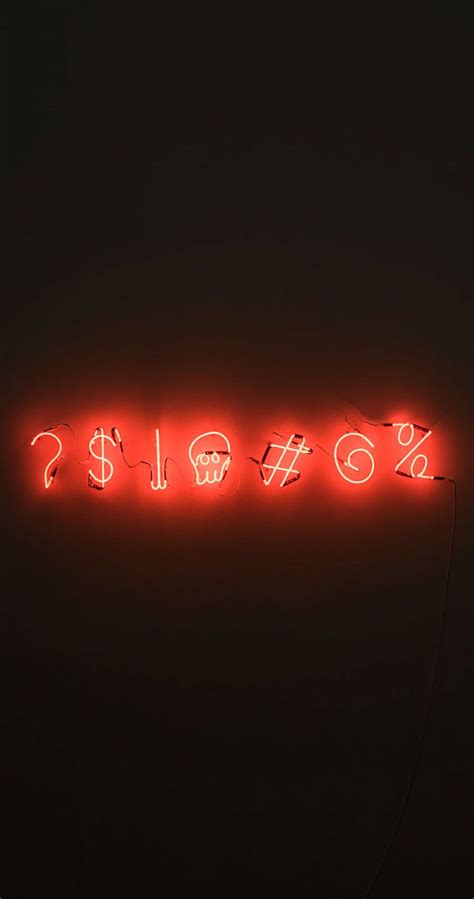 Orange Neon Lights Wallpapers Free Hd Wallpaper K II