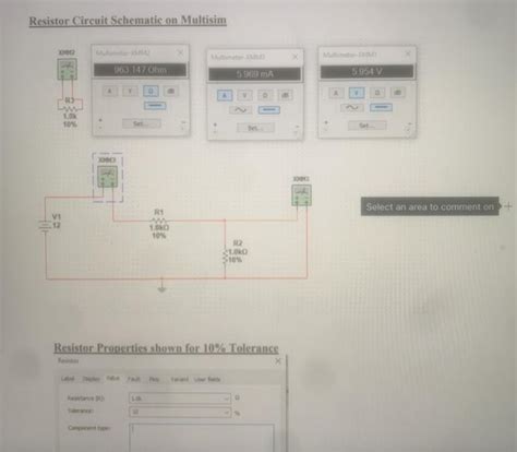 Solved Lab Procedure Part 2 Simple Resitior Circuit Enter