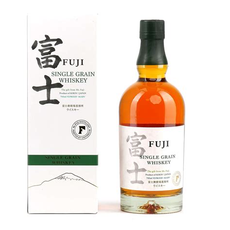 Fuji Single Grain Japanese Whisky 46 Distillerie Fuji