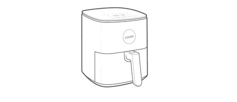 COSORI CAF-L501 Series Pro LE 4.7 Litre Air Fryer User Manual - Manuals+