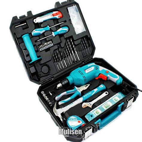 Total Household Tools Set 101 Pieces Plus Hand Drill 650w Shopee Philippines