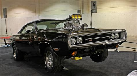 1969 Dodge Charger With Blower Wallpaper