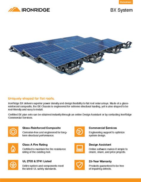 Stellavolta Ironridge Bx 10d P1 Bx Chassis Ballasted Mount 10 Degrees