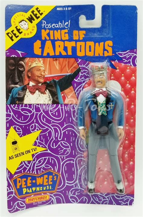 Pee Wees Playhouse King Of Cartoons Action Figure