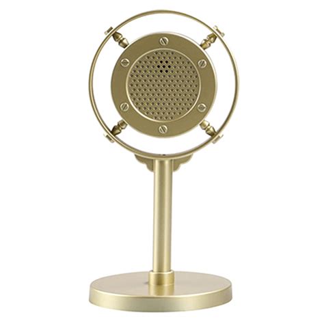 Retro Microphone Prop Fake Microphone Pretend Play Mic Costume Party Stage Mic Model