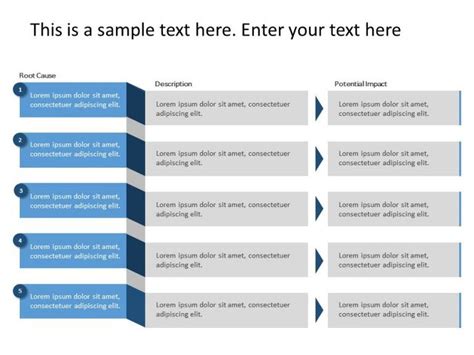 5 Why Infographics Powerpoint Template Powerpoint Templates