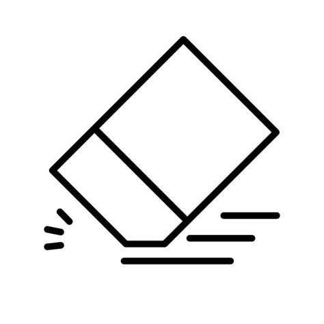 Eraser Icon Erase Icon Vector 34857476 Vector Art At Vecteezy