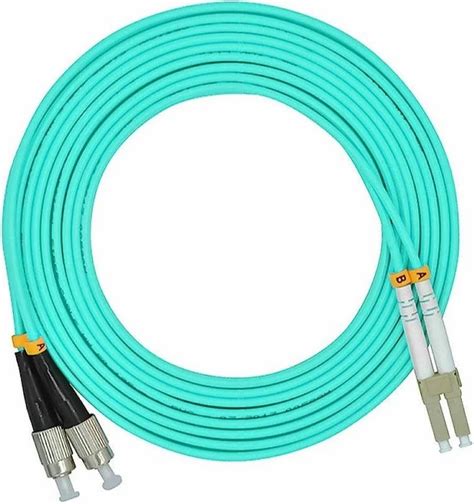 Konexe Sc Fc Mm Om4 Duplex Fiber Patch Cord Lszh Aqua At ₹ 500 Piece