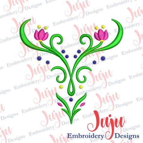 Cartoon Characters Juju Embroidery Designs