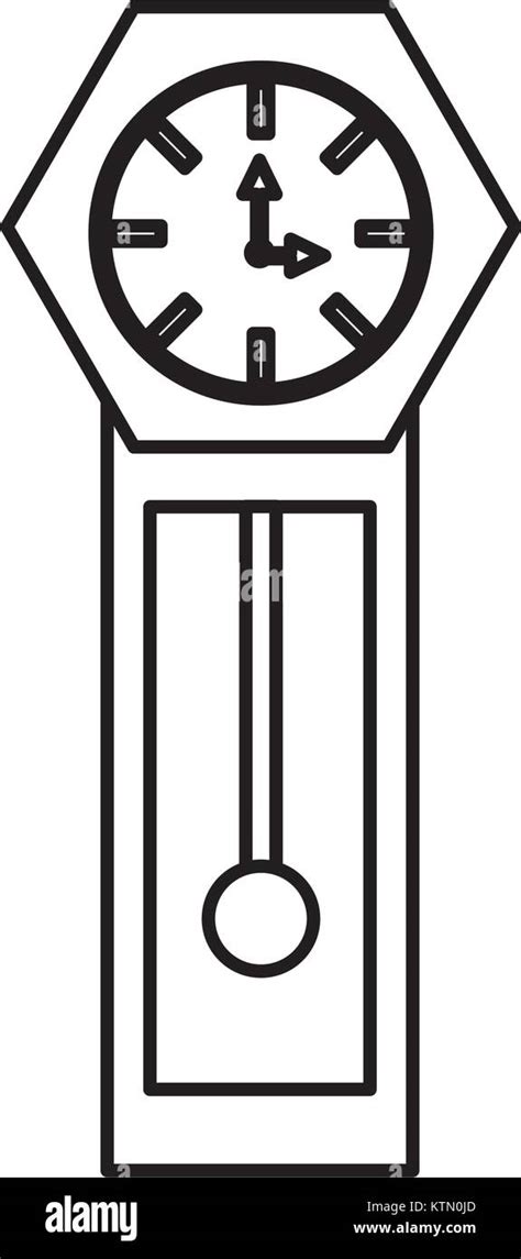Antique Clock Icon Stock Vector Image And Art Alamy