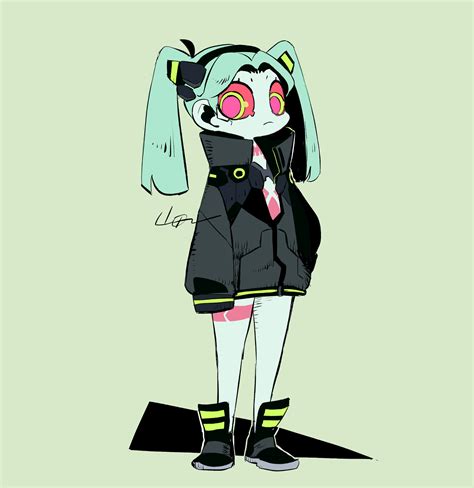 Rebecca Cyberpunk And 1 More Drawn By Yamada9000 Danbooru