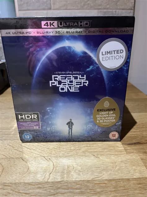 Ready Player One 4k Ultra Hd Zavvi édition Collector Exclusive Lumière