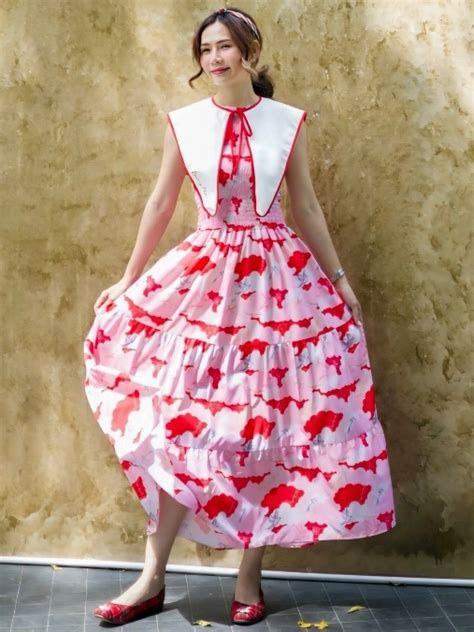 Lovely Pharin ชุดเดรสคุณแม่ Shopee Thailand