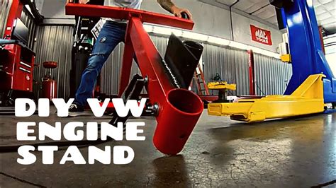 Volkswagen Vanagon Revival Engine Stand Modification Tips And Tricks 19 Waterboxer Rebuild