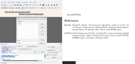 Bibtex Setting An Alphabetic Citation Style In Lyx Tex Latex