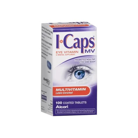 Icaps Mv Tablets 100 Ea Valpacks