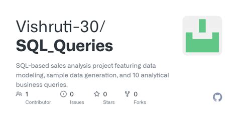 Data Insights With Sql Sales Analysis Project Vishruti Paresh Posted
