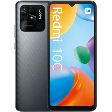 Мобильный телефон Xiaomi Redmi 10C 3/64GB Graphite Gray Global Version ...