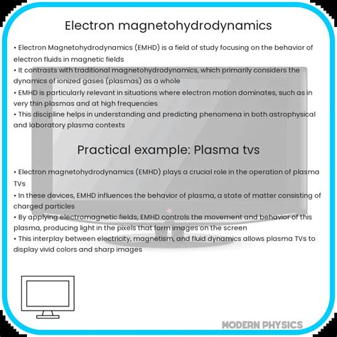 Electron Magnetohydrodynamics Principles Applications And Theory