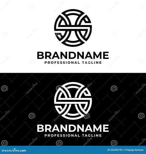 Letter SH Or SX Monogram Logo Stock Illustration Illustration Of Design Geometric 263293732