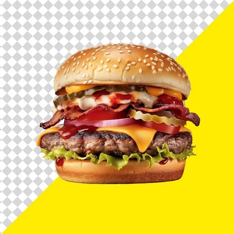 Premium Psd Tasty Burger Banner