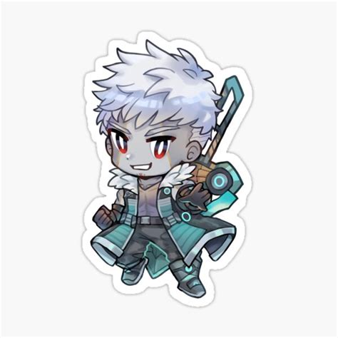 Lanz Xenoblade 3 Sticker For Sale By Kleshu Redbubble