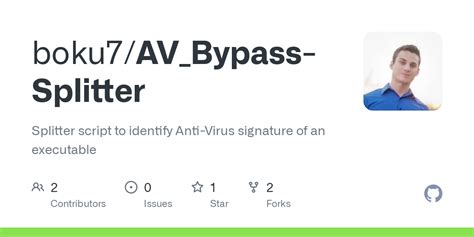 github boku7 av bypass splitter splitter script to identify anti