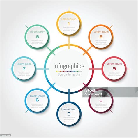 귀하의 비즈니스에 대 한 Infographic 디자인 요소 벡터 일러스트 레이 션 8에 대한 스톡 벡터 아트 및 기타 이미지 8 선택 인포그래픽 Istock