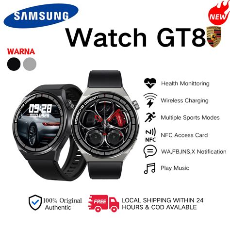 Jual 【⭐100 Asli 24 Bulan Garansi】sansung Smartwatch Gt8 Porsche Design Bluetooth 1 5 Inci