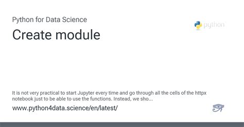 Create Module Python For Data Science 2430