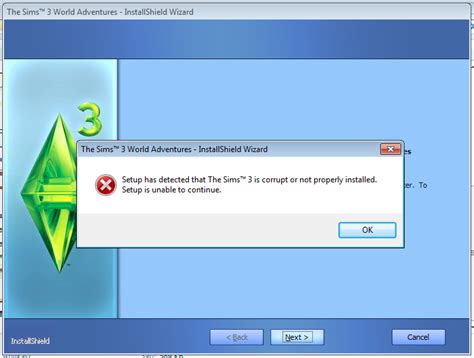 The Sims 3 Cant Install Expansion Pack Solved