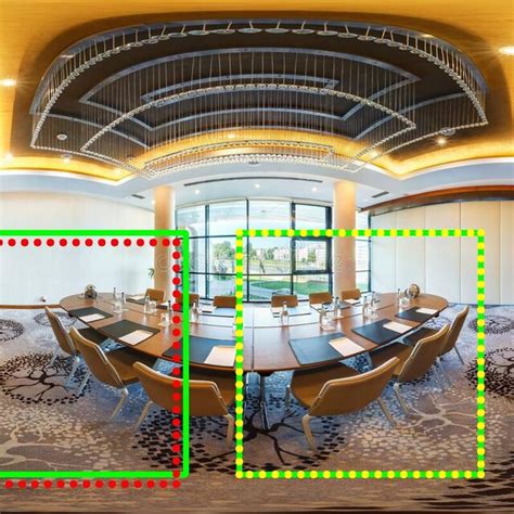 Rotation Estimation Results The Panoramic Images And The Cropped