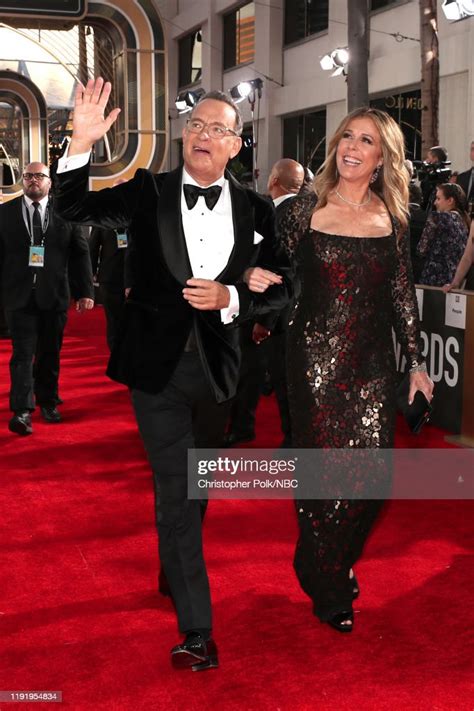 77th Annual Golden Globe Awards Pictured Tom Hanks And Rita News