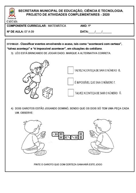 Matem Tica Ano Bncc Atividades Para Imprimir Folha S Vrogue Co