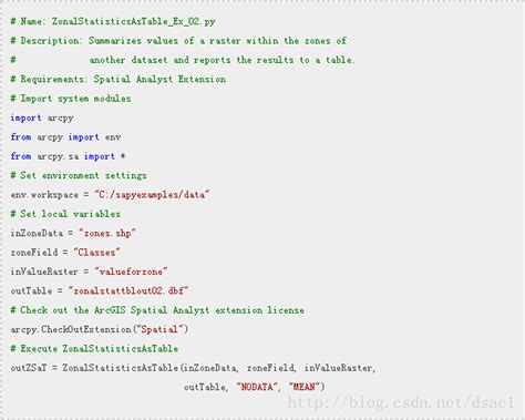 Arcgis教程：以表格显示分区统计r代码进行arcgis中的以表格显示分区统计 Csdn博客