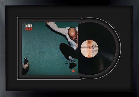 Moby Moby Play Vinyl LP Record Framed and Ready to Hang - Etsy