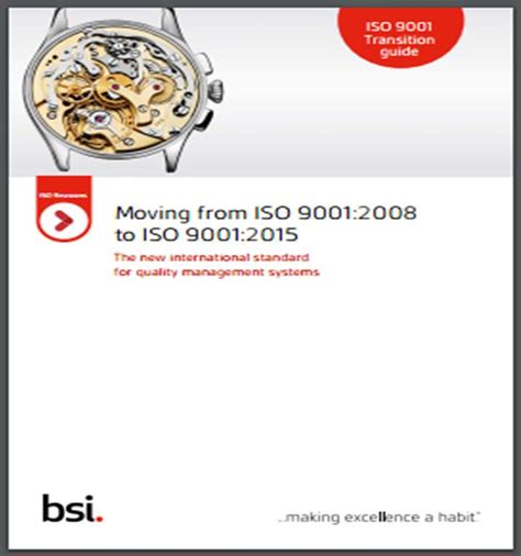OSH The Journey BSI Moving From ISO 9001 2008 To ISO 9001 2015