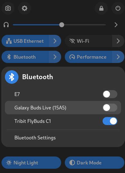 gnome 43 bluetooth panel implementation is lame r gnome