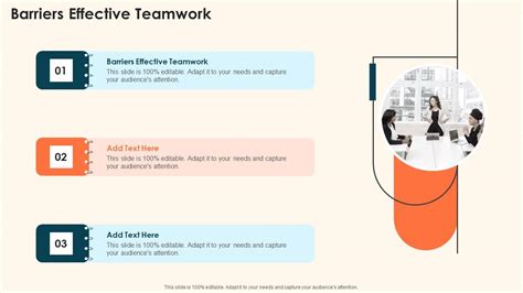 Barriers Effective Teamwork In Powerpoint And Google Slides Cpb PPT