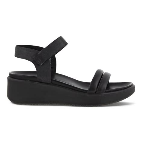 Ecco Flowt Wedge Lx W Blackblack Ecco Kuwait Company For The Sale Of
