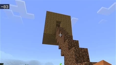 Playing Minecraft Build A Temporary Base But Its Floating😯😯 Youtube