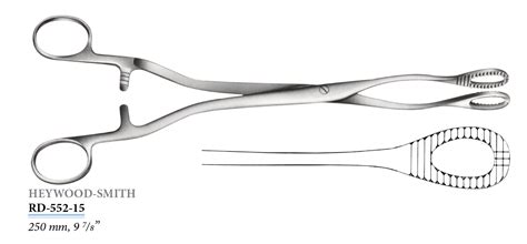Rd 552 15 Heywood Smiths Uterine Polypus Forceps 250 Mm