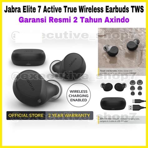 Jual Jabra Elite 7 Active True Wireless Earbuds Tws Garansi Resmi 2 Th