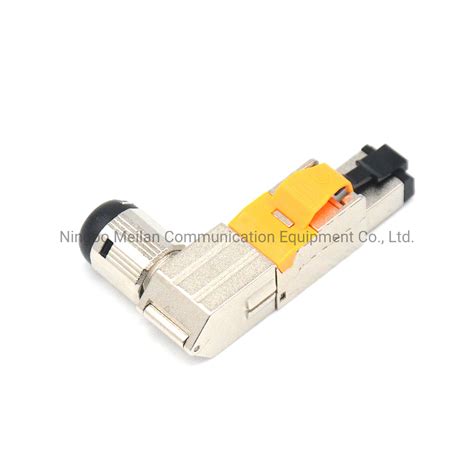 L Type RJ Shielded Toolless Modular Plug Network Cable Connector RJ Keystone Jack And