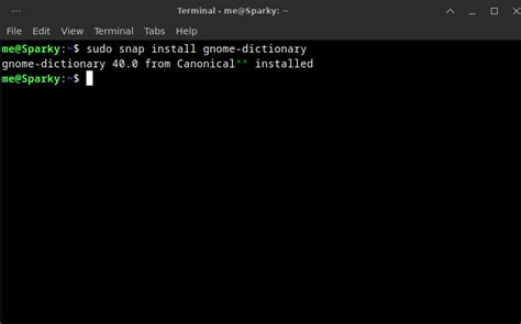 how to install gnome dictionary on linux linuxfordevices