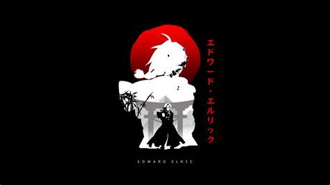 Edward Elric Wallpaper K Black Background