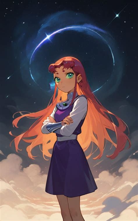 Starfire By Prettyaiwomen On Deviantart