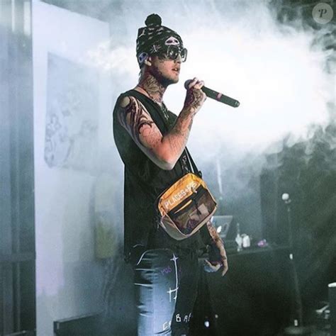 Photo Le Rappeur Lil Peep En Concert Novembre 2017 Purepeople
